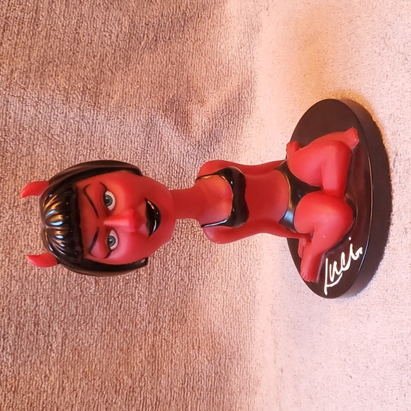 Accoutrements For Evil | Other | Accoutrements Luci The Devil Girl Bobblehead | Poshmark
